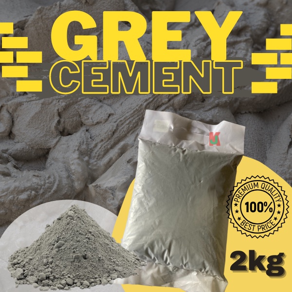Grey Cement 2kg (Repacking) | Shopee Malaysia