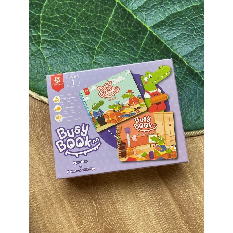 Pinwheel Busy Book [Level 1] Pipi Finds & Hands-on with Pipi | Shopee ...