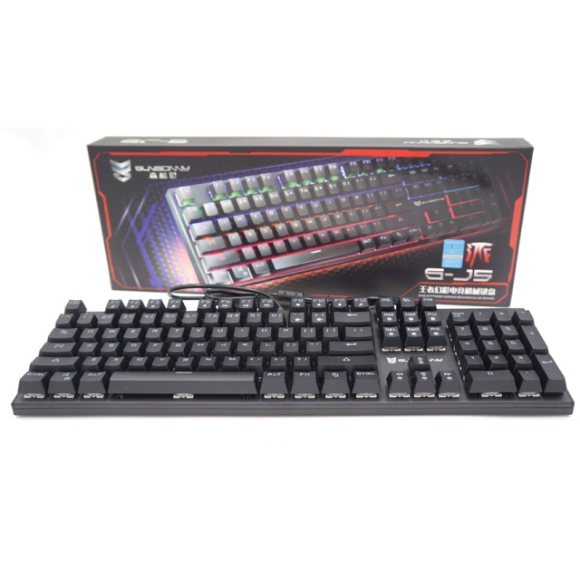 SUNSONNY S-J5 ( King Symphony Gaming Mechanical Keyboard ) | Shopee ...