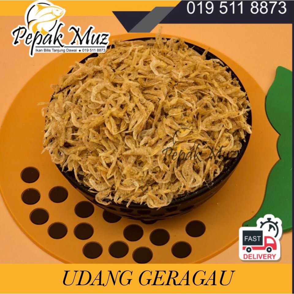 [Borong] Udang Geragau - Pepak Muz (500G) | Shopee Malaysia