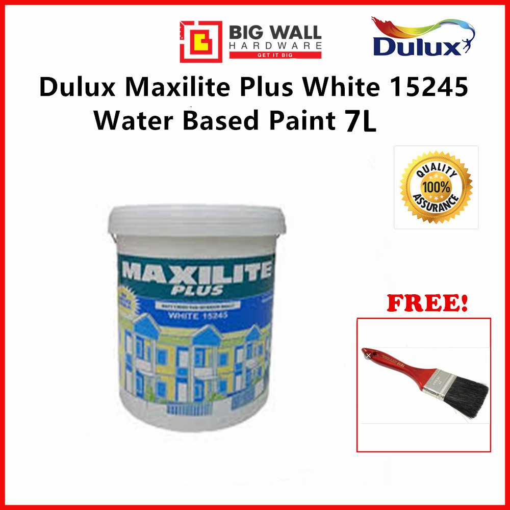Dulux Maxilite Plus White 15245 White Suitable Interior Wall & Ceiling ...