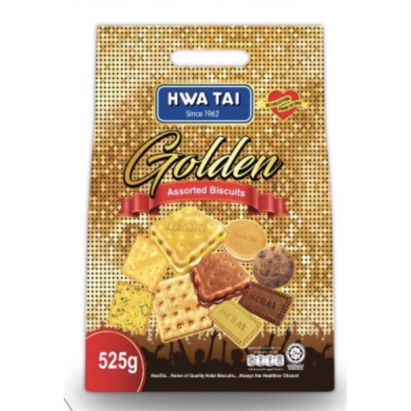 Hwa Tai Golden Assorted Biscuits 505g | Shopee Malaysia