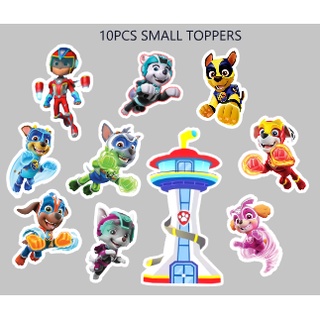 Paw Patrol Mighty Pups cake topper set | Shopee Malaysia