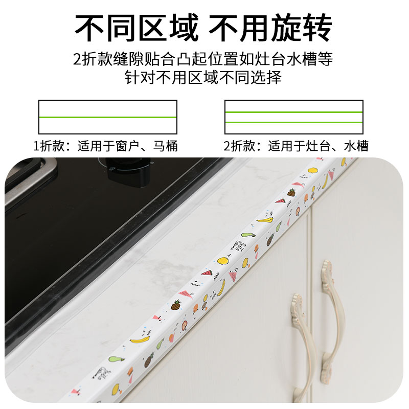 ≠ツKitchen sink waterproof sticker sink toilet bathroom countertop water ...