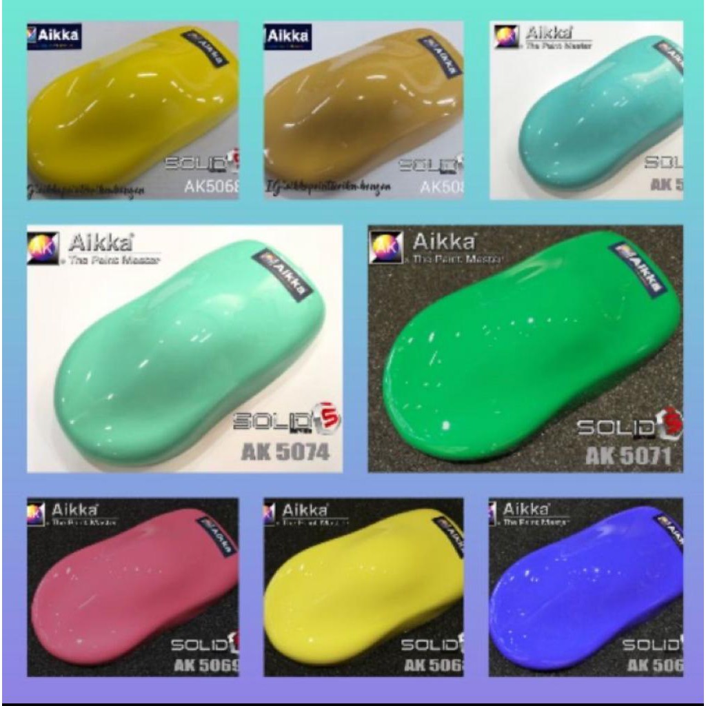 AIKKA SOLID S SERIES 2K CAR PAINT | Shopee Malaysia