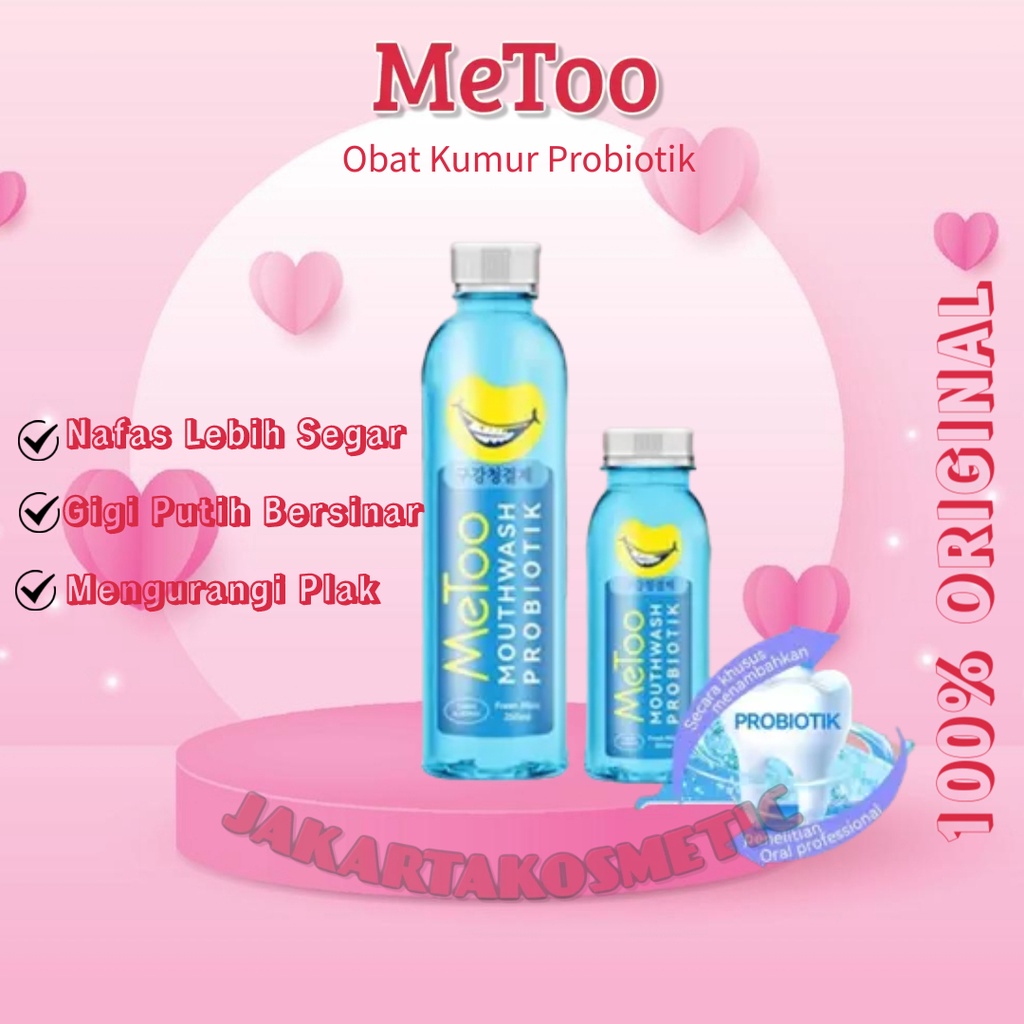 Original MeeTo Fresh Mint Mouthwash Probiotic Mouthwash Mouthwash ...