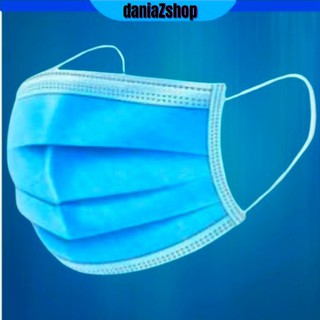 Pelitup Muka Biru 3PLY 10kpg / 50kpg Disposable Protective Blue Face ...