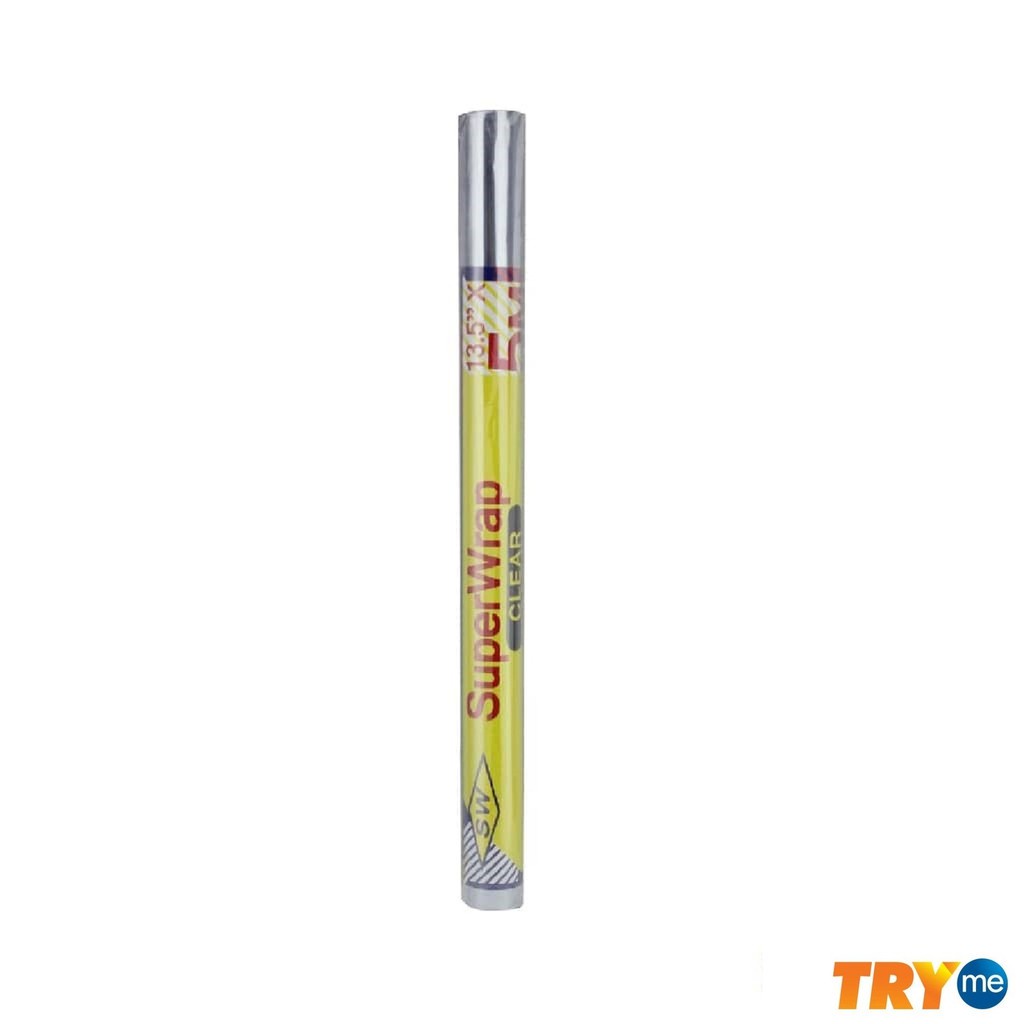 Super Wrap Clear PVC Book Wrapper Clear - (13.5 x 5m) | Shopee Malaysia