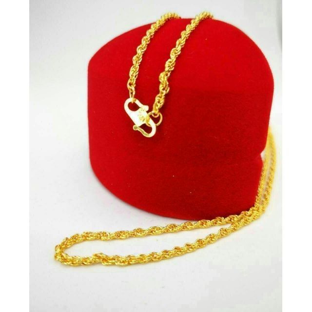 Ñ3G Emas Tulen 916 Rantai Leher Pintal (New) | Shopee Malaysia