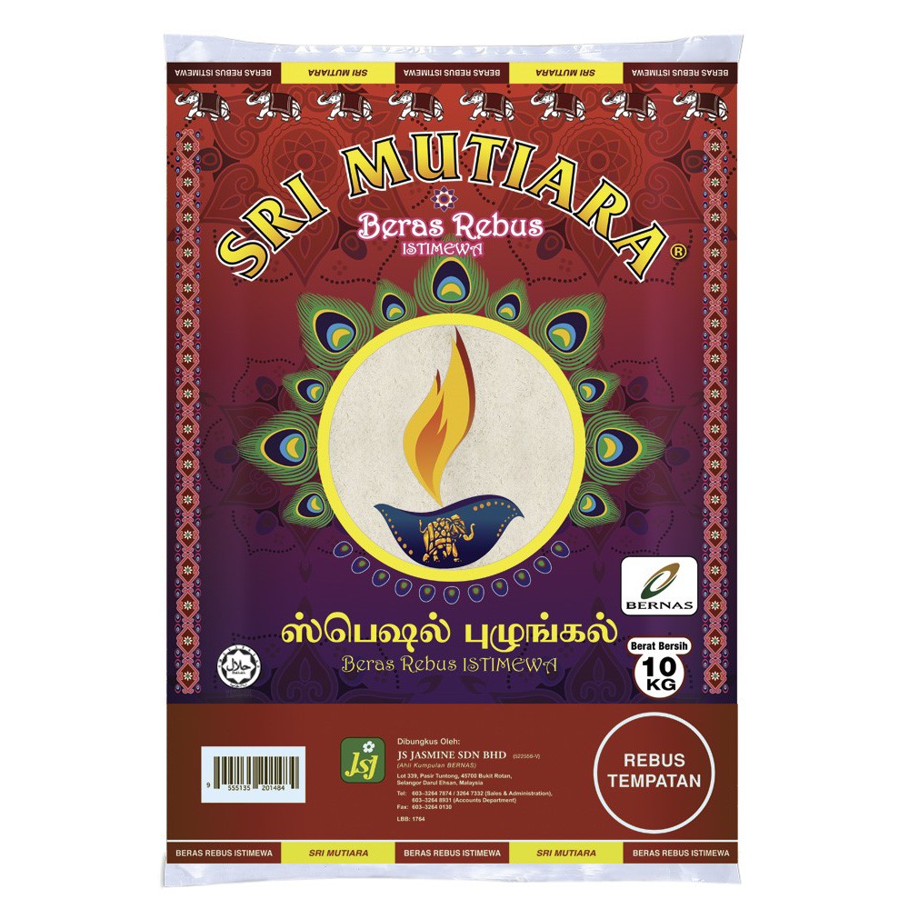 100% ORIGINAL 10kg Beras Rebus Mutiara | Shopee Malaysia