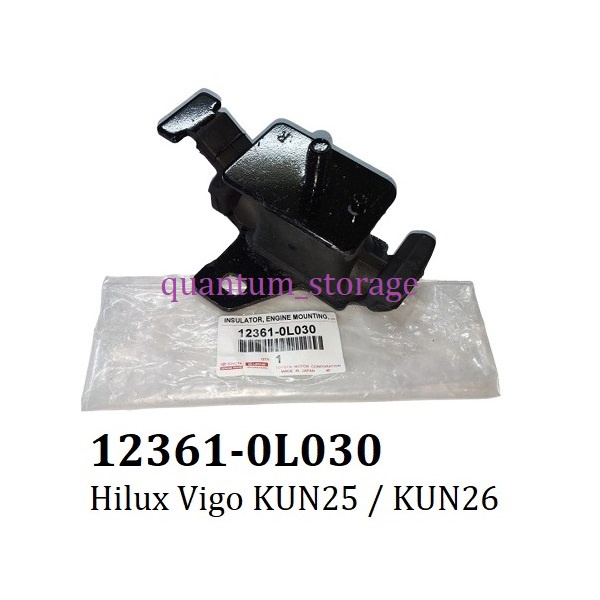 Toyota Engine Mounting Front 12361-0L030 Hilux Vigo KUN25 KUN26 ...