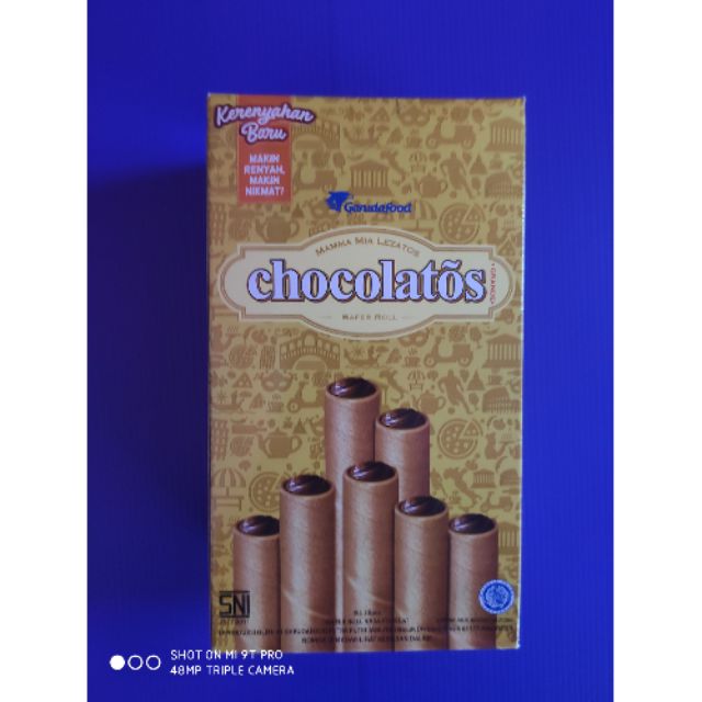 Garuda Food. Chocolatos Wafer Roll | Shopee Malaysia