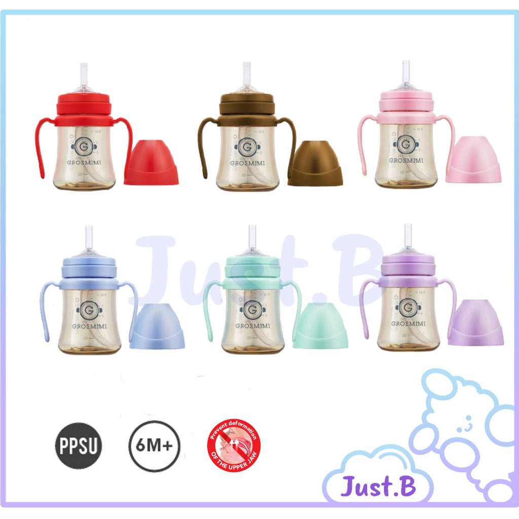 Grosmimi PPSU Straw Cup (200ml) (6m+) | Shopee Malaysia