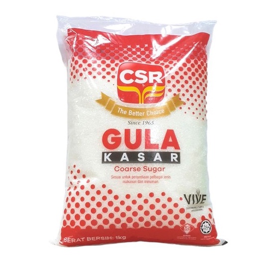 CSR Gula Pasir Kasar 1 kg | Shopee Malaysia