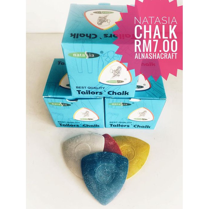 Natasia Chalk/ Kapur Penanda Kain | Shopee Malaysia