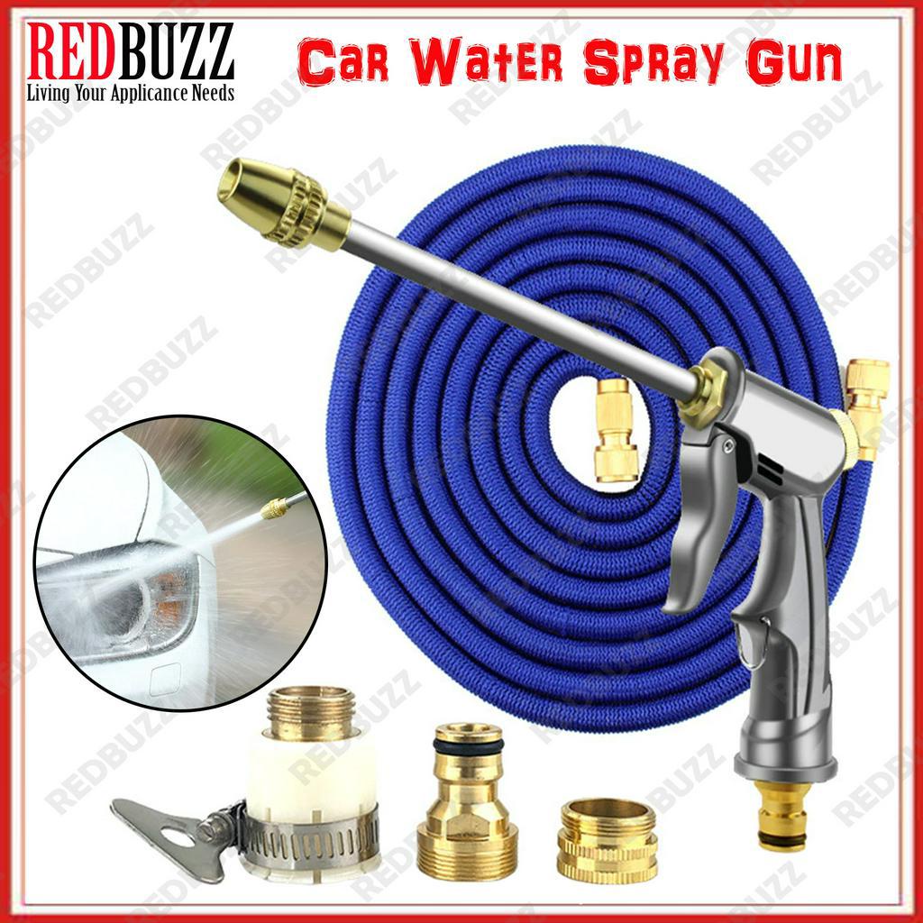 REDBUZZ Car Spray Gun High-pressure Expandable Water Car Wash Flexible ...