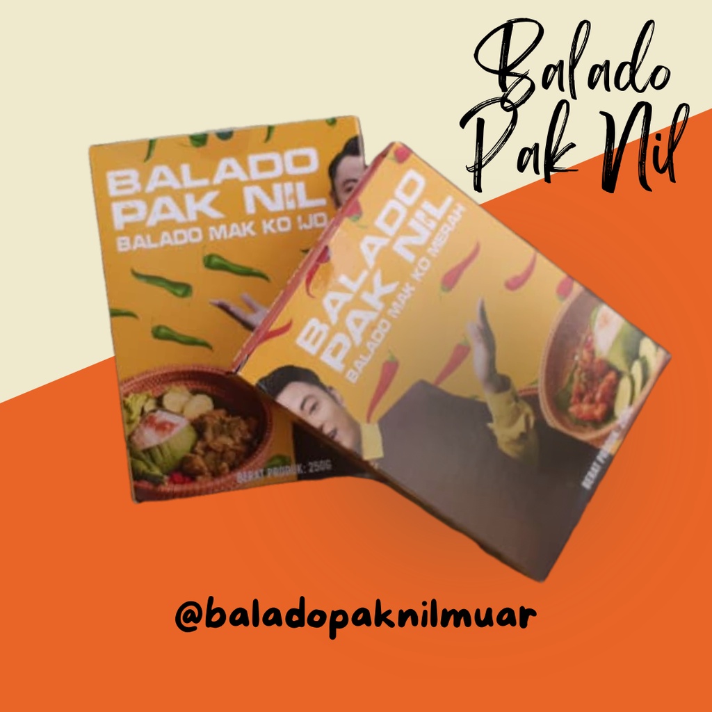 BALADO PAK NIL [250g] - MAK KO IJO/MAK KO MERAH [FREE GIFT INCLUDED ...