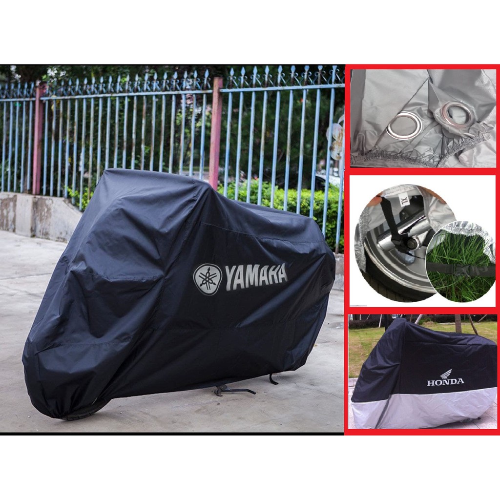 Waterproof Motorcycle Cover Package Rain Dust UV Cover Motorcycle ...