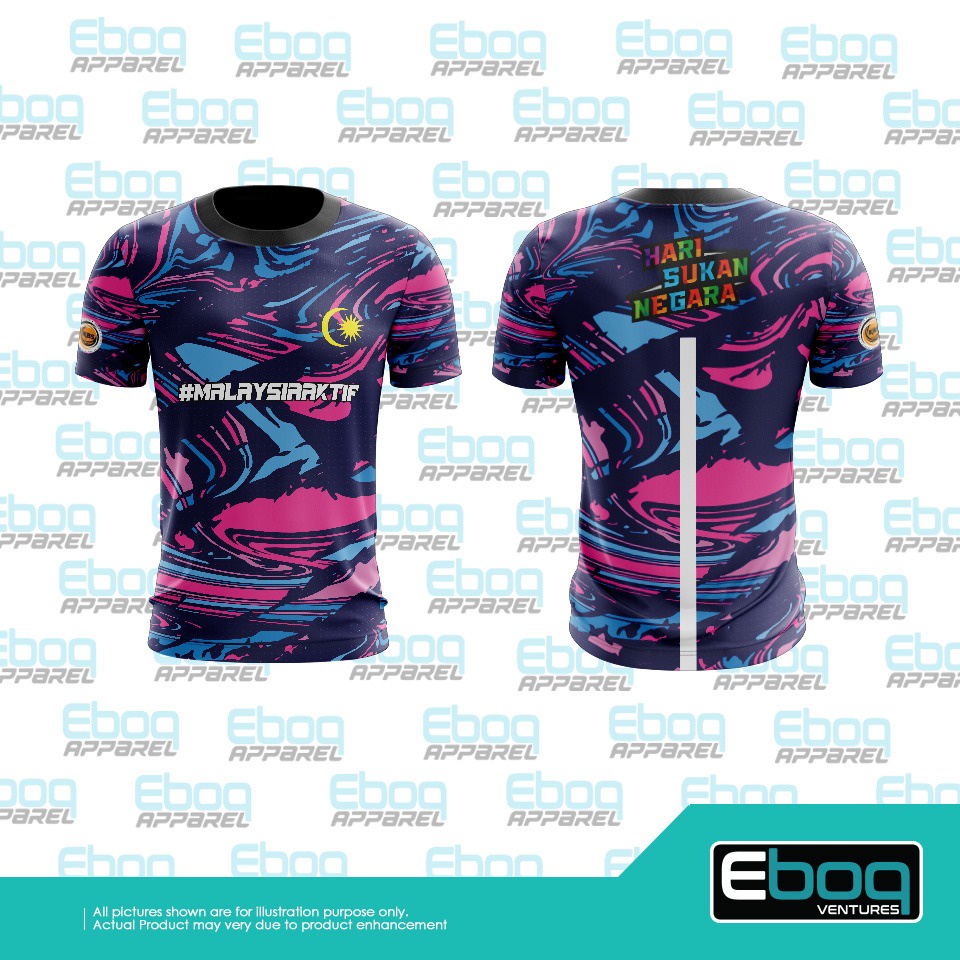 [READY STOCK] Tshirt 24 Hari Sukan Negara / AB Baju Hari Sukan Negara ...