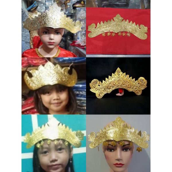 Gandik Gendik CROWN DAHI METAL SOFT Besi Kebaya Tarian Melayu Sanggul ...
