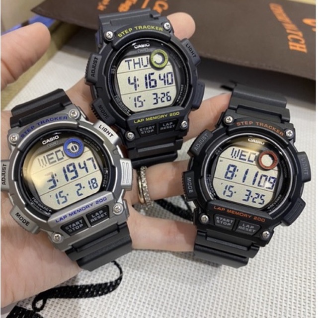 [CASIO STEP TRACKER] CASIO WS-2100H STEP TRACKER SERIES WS-2100H-1A / 1A2 / 8A | Shopee Malaysia