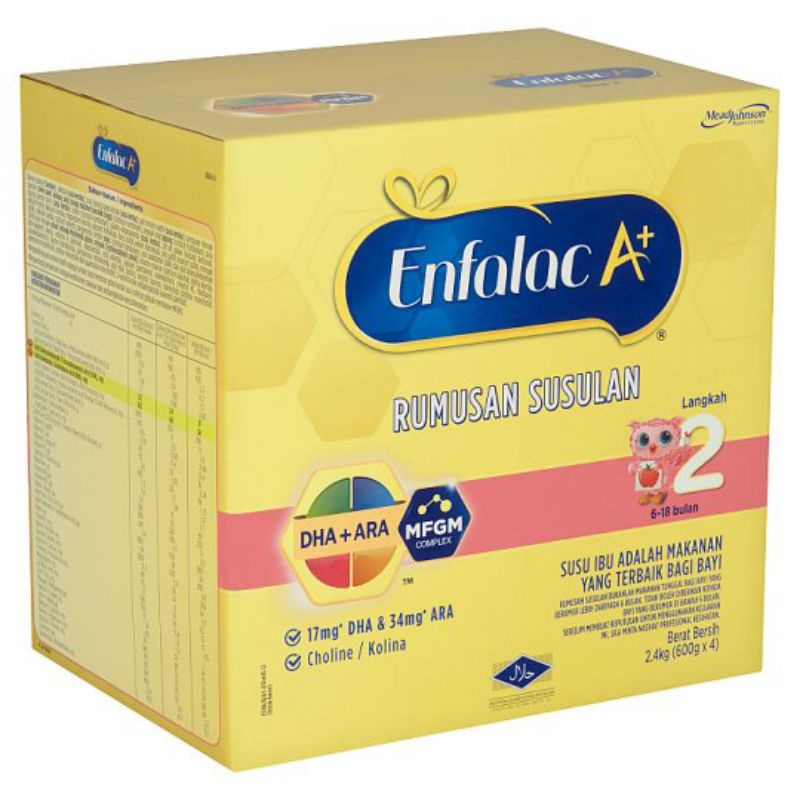 Enfalac A+ Step 2 1.8kg (3/2/22) | Shopee Malaysia