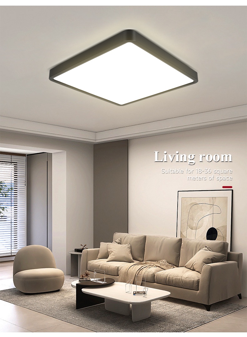 Modern Square Led Ceiling Lights | Shelly Lighting
