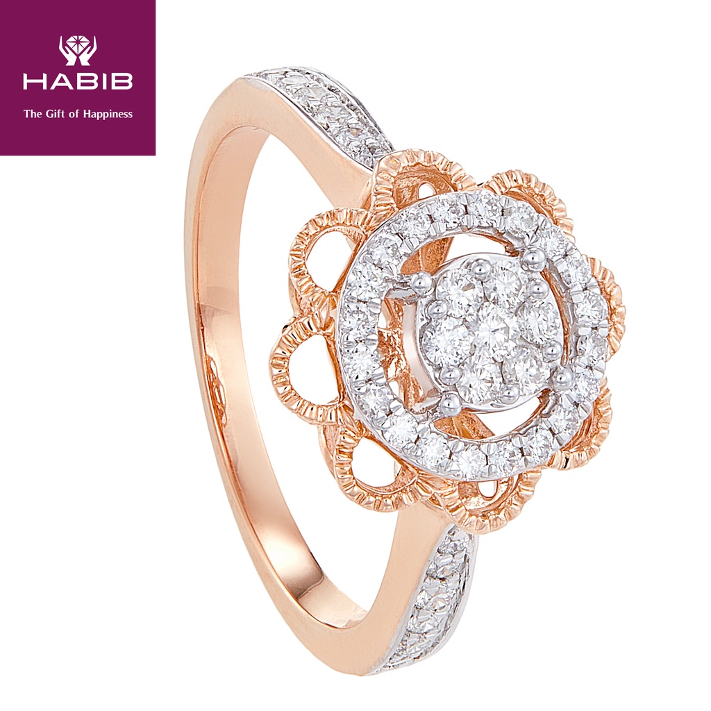 HABIB Bibian Diamond Ring | Shopee Malaysia