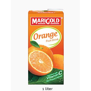 Marigold Orange Fruit Juice [ 1 liter x 1 pkt ] ( less sugar) | Shopee ...