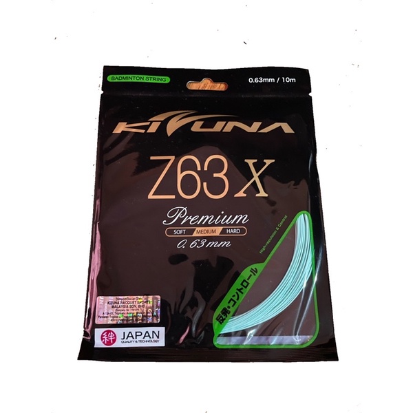 KIZUNA Z63X Badminton String Original Ori Tali Raket Racquet | Shopee ...
