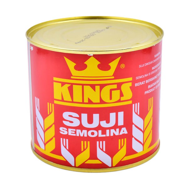 Kings Tepung Suji/ Suji Semolina 454gram - Tin Besar | Shopee Malaysia
