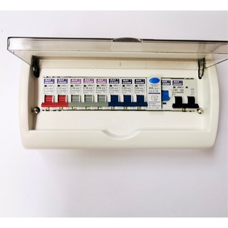 DB Box 12 way (Full Set) Maxguard 1P MCB 10A -20A Distribution board ...