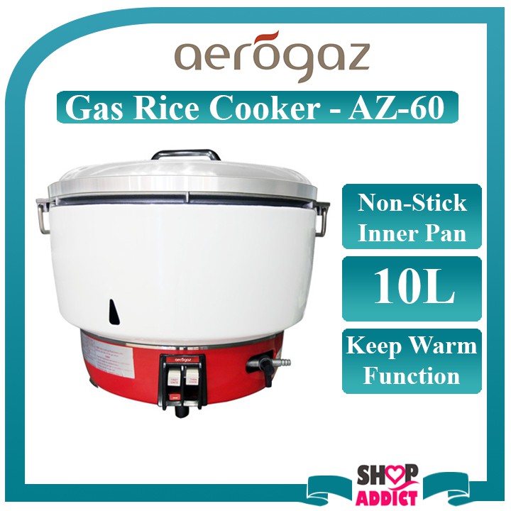 AEROGAZ AZ-60 GAS RICE COOKER (10L) | Shopee Malaysia