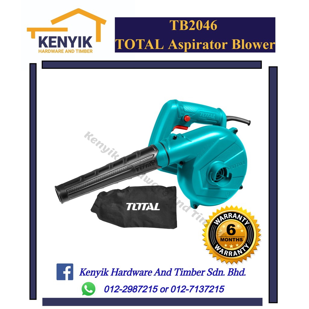 TOTAL Aspirator Blower TB2046 / Wired blower | Shopee Malaysia