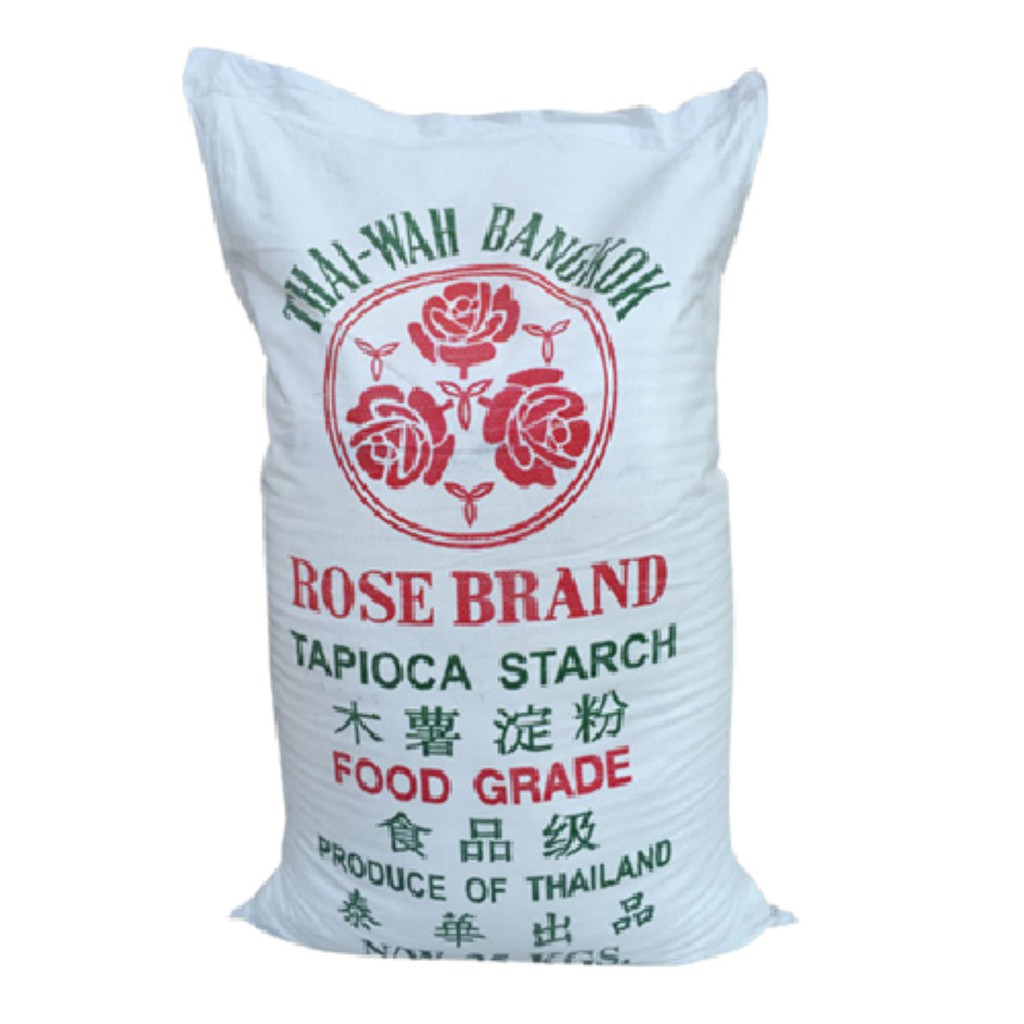 Tepung Ubi Kayu Kasar Cap Rose 20kg/Rose Tapioca Starch Coarse 20kg ...