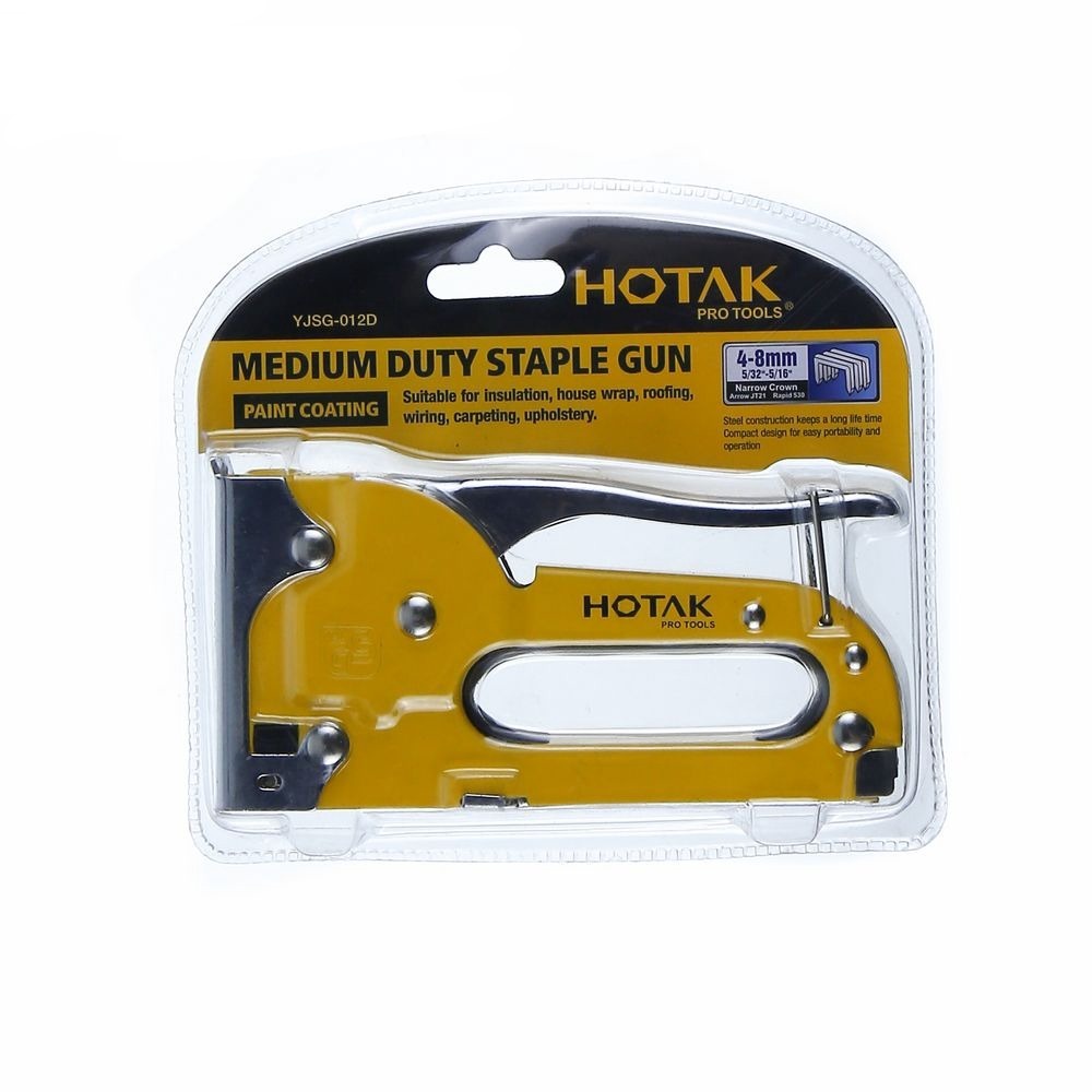 Hotak Pro Tools Medium Duty Staple Gun ( 4mm - 8mm ) | Shopee Malaysia