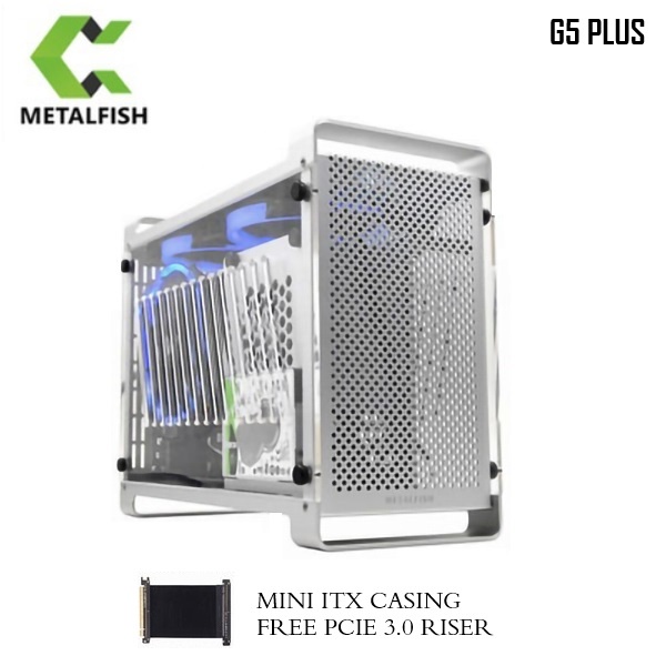 METALFISH G5 PLUS ITX CASE | Shopee Malaysia