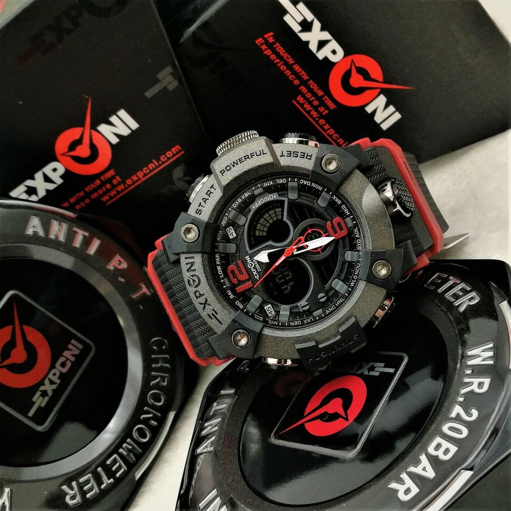 NEW EXPONI WATER RESISTANCE WATCH WITH 1 YEAR WARRANTY | Shopee Malaysia