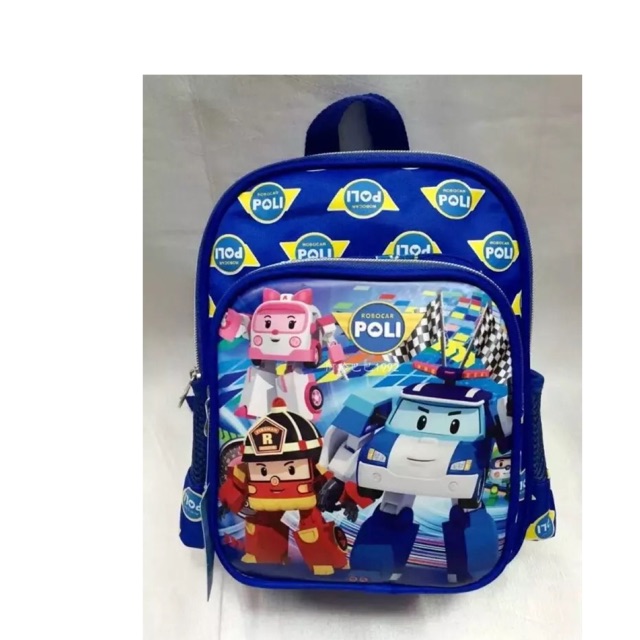 Robocar poli school bag (ready stock) | Shopee Malaysia