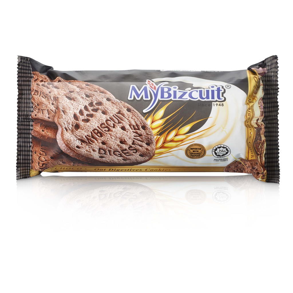 MyBizcuit Digestives Choco Biscuit 250g x 5 packets | Shopee Malaysia