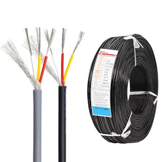 RETAIL UL2547 2/3/4 Multicore Shielded Wire Cable Audio Signal Wires 22 ...