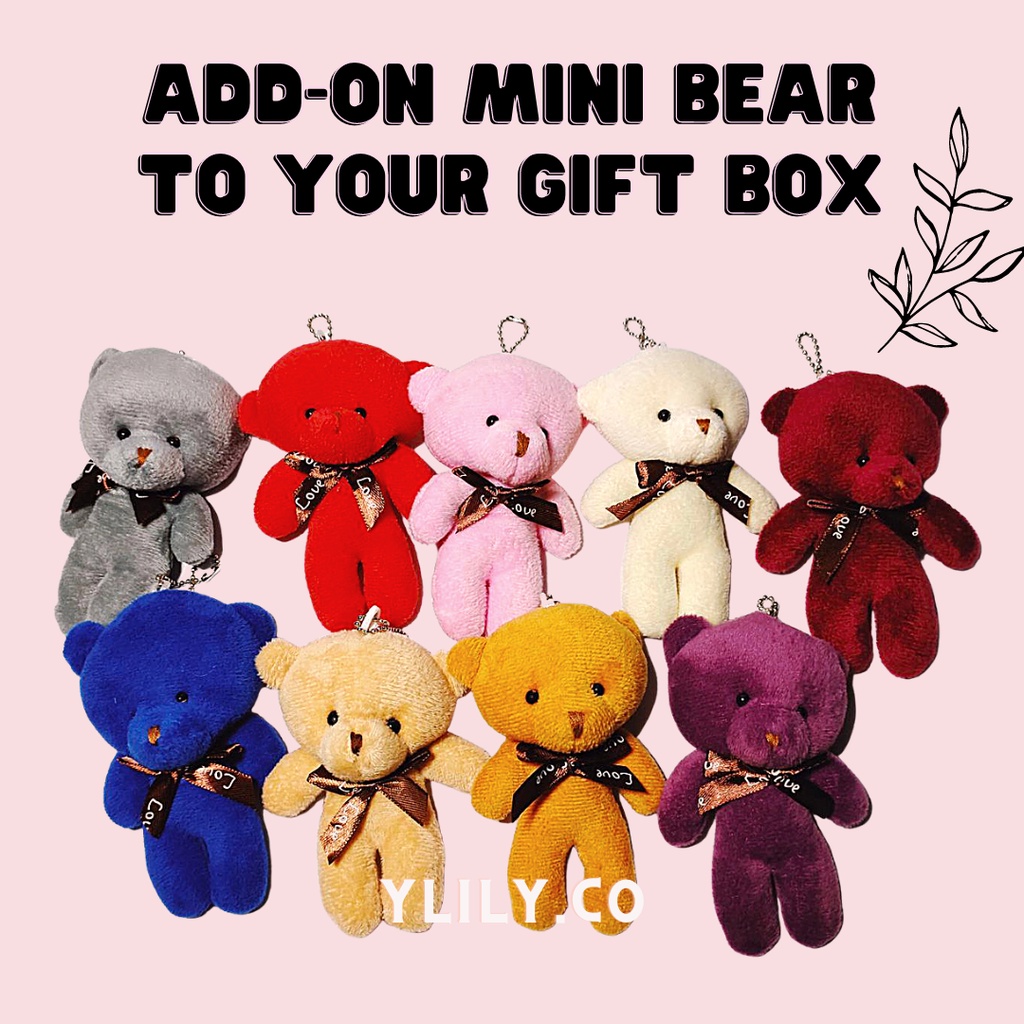 Add-on Deals Teddy Bear Mini Comel | Shopee Malaysia