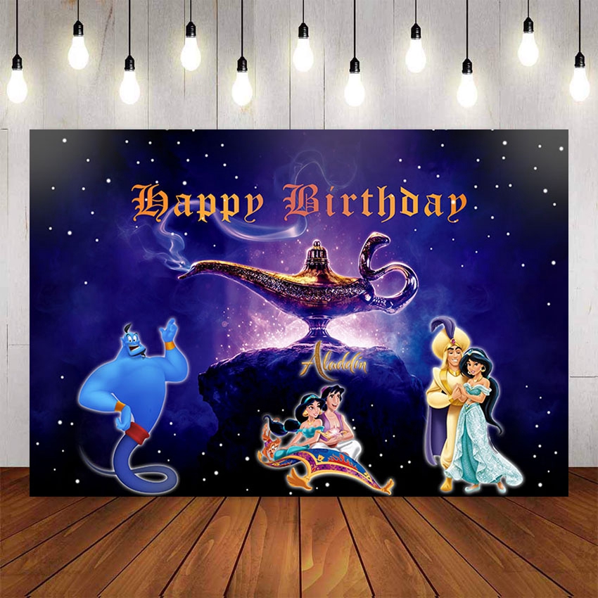 Aladdin Party Backdrop