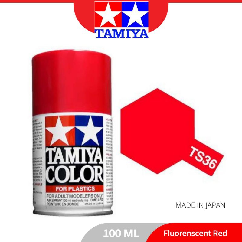 Tamiya TS 36 Fluorescent Red Spray Paint | Shopee Malaysia