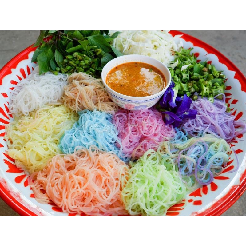 Ready stock.200gm Laksa Siam kering/Rice Noodles from thailand/Dried ...