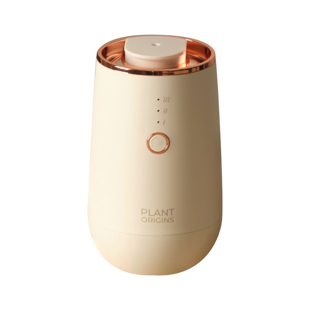Plant Origins Aromatherapy Portable Nebulizing Diffuser - Pearl White ...
