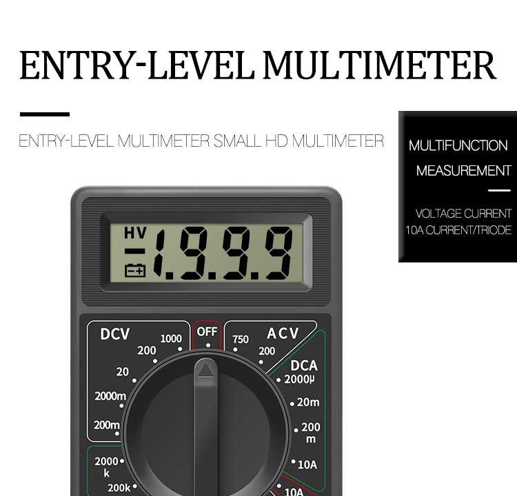 DT830B AC/DC LCD Digital Multimeter Mini Voltmeter Ammeter Ohm Tester ... DT830B AC/DC LCD Digital Multimeter Mini Voltmeter Ammeter Ohm Tester ...