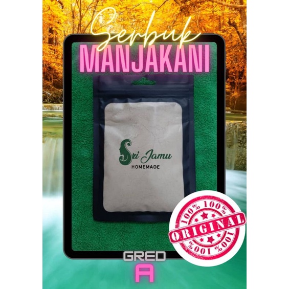 Serbuk Manjakani Original (50gram) | Shopee Malaysia