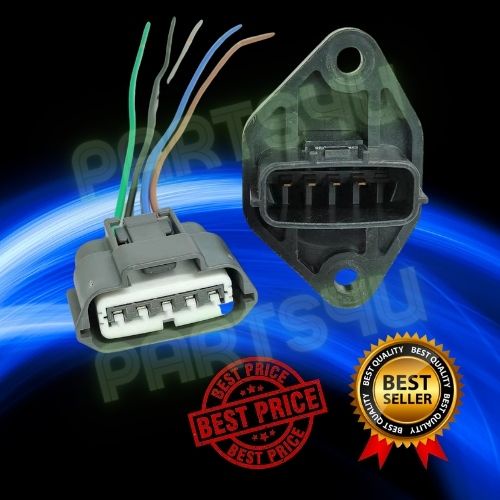 4 PIN NISSAN SENTRA N16, X-TRAIL T30, SERENA C24 MASS AIR FLOW SENSOR ...