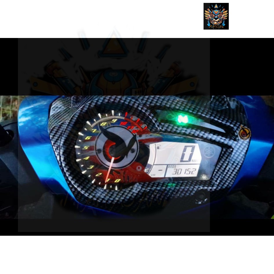STIKER METER YAMAHA Y15 V1 STICKER METER INLINE FREE + NAMA & NO ...